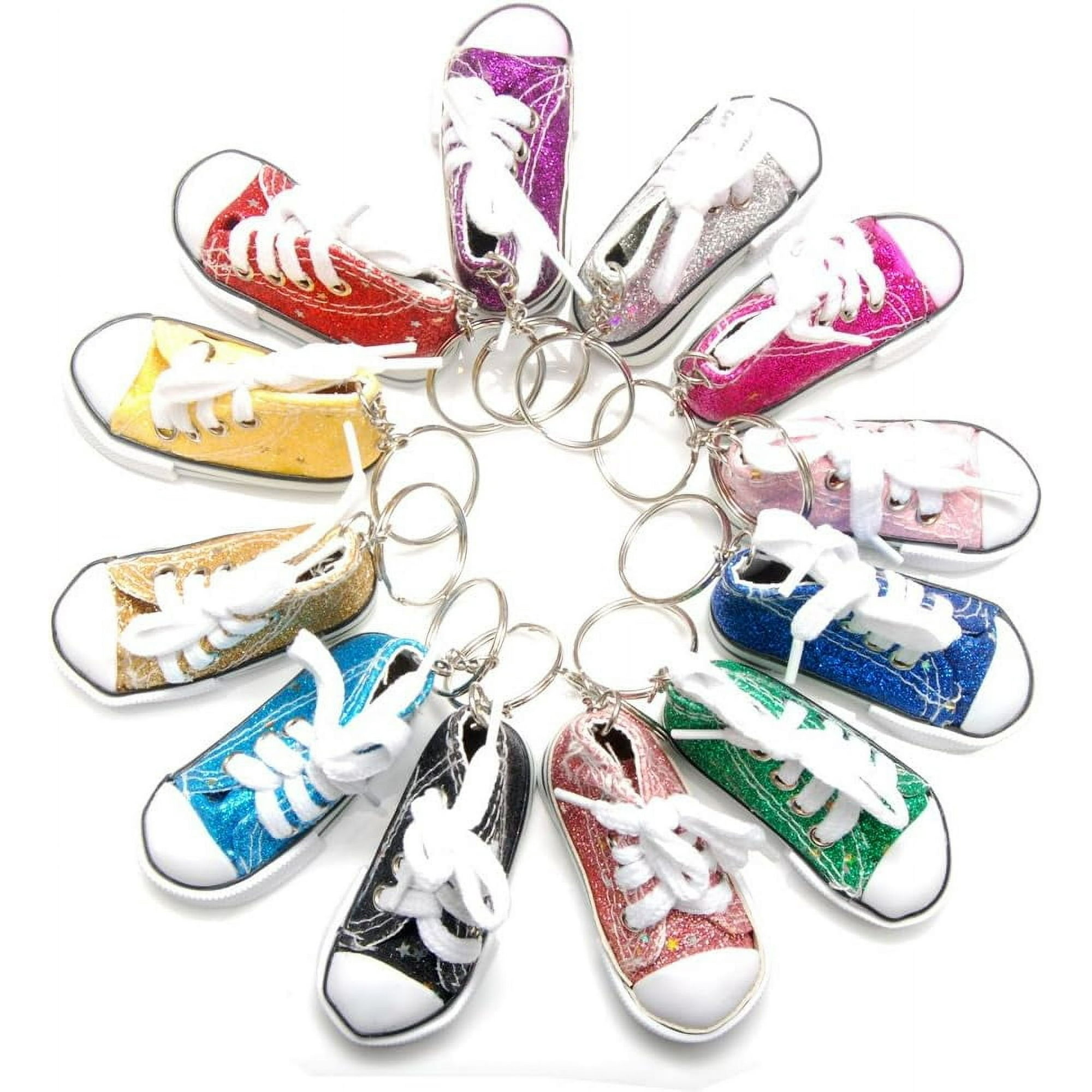 Click here for Unbranded Favorict Canvas Mini Sneaker Shoe Keycha... prices