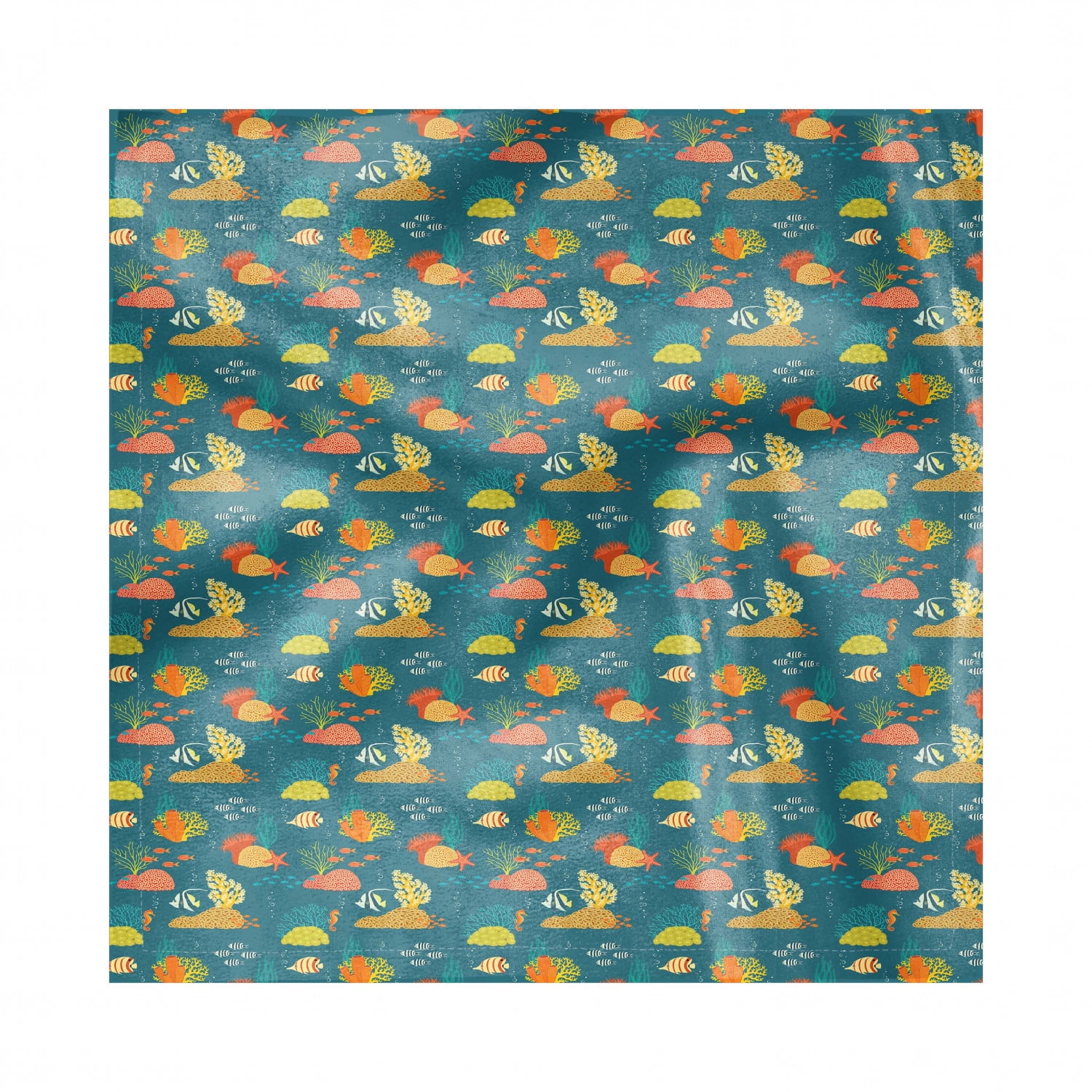 Under The Sea Decorative Napkins Set Of 4 Underwater Habitat