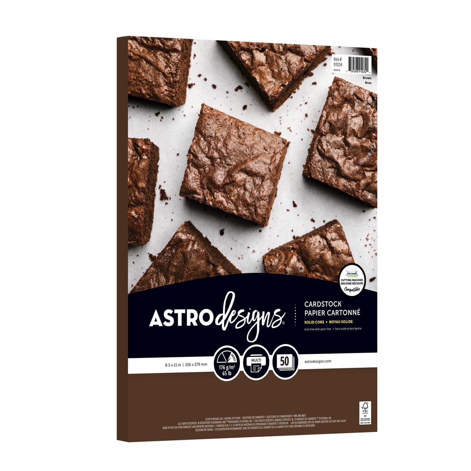 Click here for Neenah Astrodesigns Brown Cardstock prices