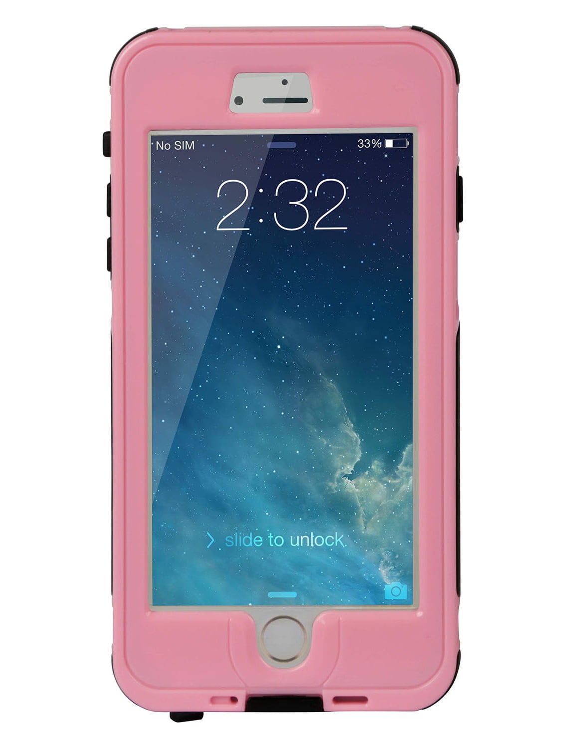 Rugged Shock-Resistant Hybrid Full Cover Case For iPhone 7 - Pink ...