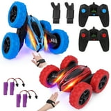 EastVita 3PACK RC Stunt Car Watch Gesture Sensor Car 4WD Double Sided ...