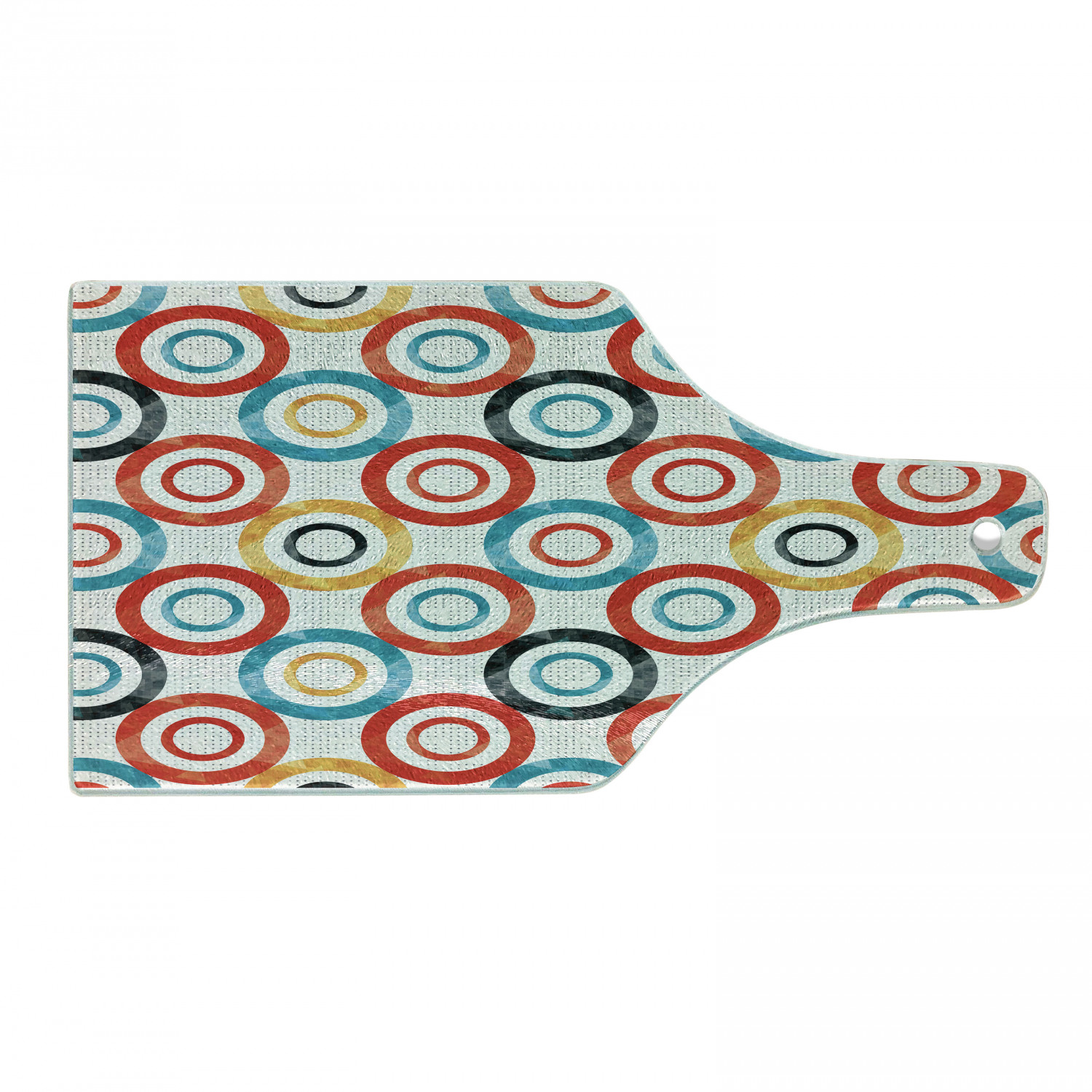 Psychedelic Cutting Board, Psychedelic Retro Trance Pattern Nightclub ...
