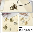 200g 42 count Craft Supplies Mixed Flying Dragon Charms Pendants Beads ...