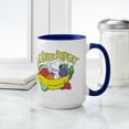 CafePress - Snoopy Eat, Sleep, Repe 15 Oz Ceramic Large Mug - 15 oz ...