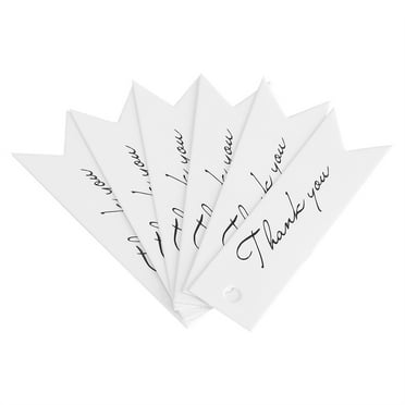 Riforla Gift Tags with String Kraft Paper Gift Tags Personalized Hang ...