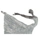 12" x 16" Gray Polystone Dancer Sculpture, by DecMode - Walmart.com