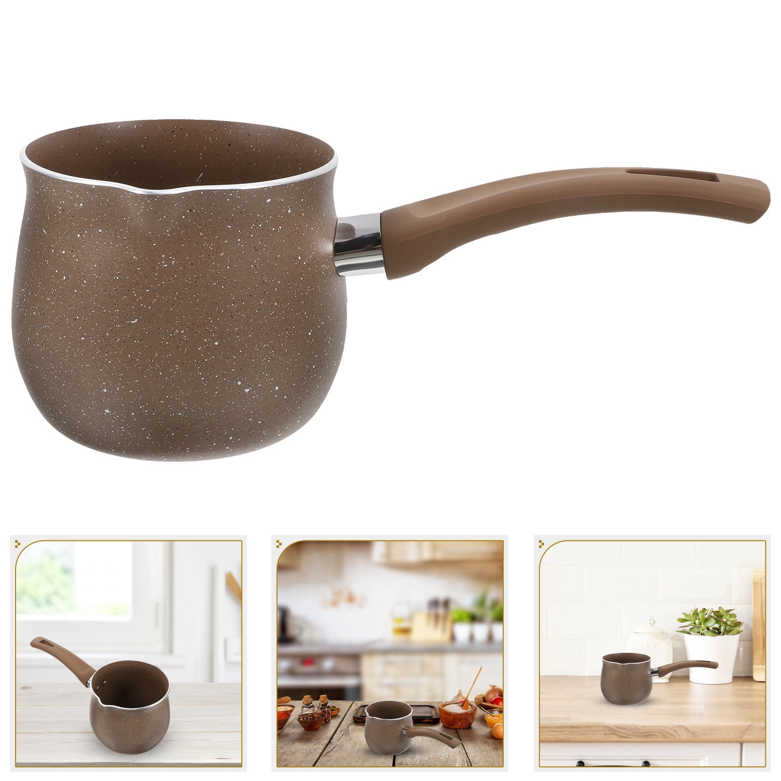 Click here for Kakowely Milk Warmer Pot Mini Saucepan Abs Round M... prices