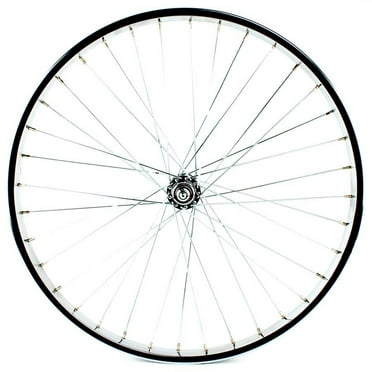 26" x 2.125" Chrome Steel Coaster Wheel 12G, Lowrider Bicycle Rim Parts ...