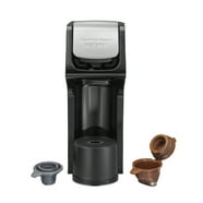 Hamilton Beach FlexBrew Trio Coffee Maker, Black, 12 Cups and Single ...