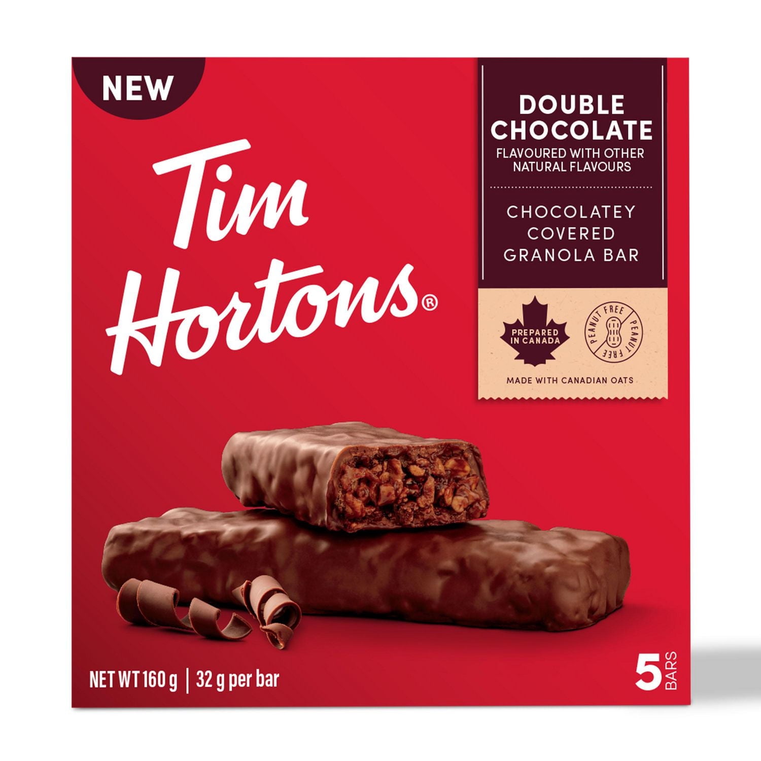 Click here for Tim Hortons Granola Bar Double Chocolate 160 G prices
