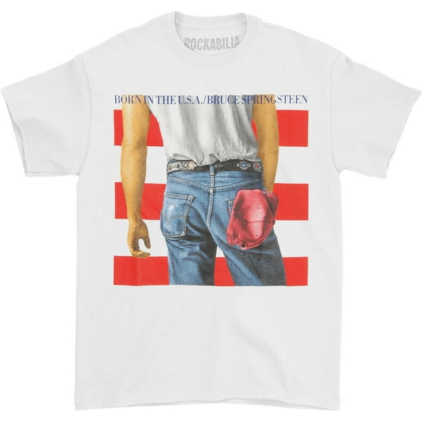 Bruce Springsteen - Bruce Springsteen Men's Born In The USA T-shirt ...