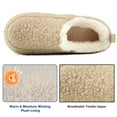Ecetana Womens Slippers Indoor Shoes with Memory Foam Warm Plush Fleece ...