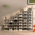6/9 Tier Narrow Shoe Rack, Small Vertical Shoe Stand, Space Saving DIY ...