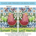 Toland Home Garden Summer Drinks Flower summer Flag Double Sided 28x40 ...