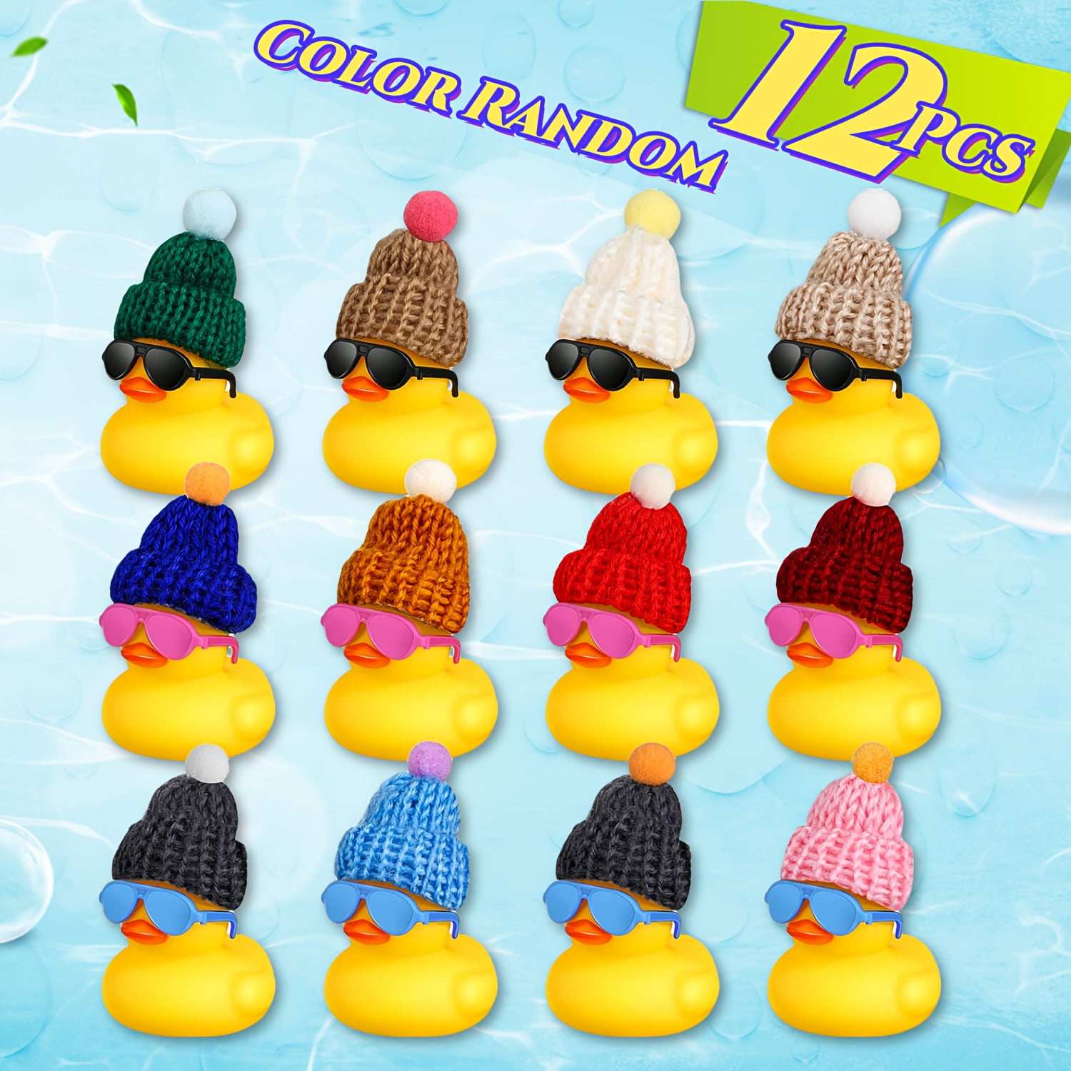 Click here for Grm 12pcs Mini Rubber Ducks With Sunglasses/ Glass... prices