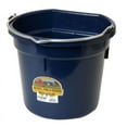 Miller Manufacturing Little Giant 20Qt Flatback Plastic Bucket, Navy ...