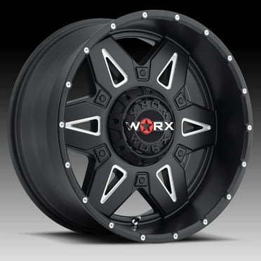 Moto Metal Razor 20x10 8x180 -24et 124.20mm Satin Black Machined Red ...