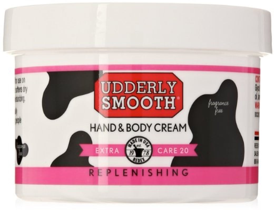 Udderly Smooth Extra Care Cream with 20% Urea, Replenishing, 8 oz (Pack ...