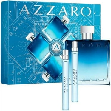 Azzaro Chrome Cologne Gift Set for Men, 2 Pieces - Walmart.com