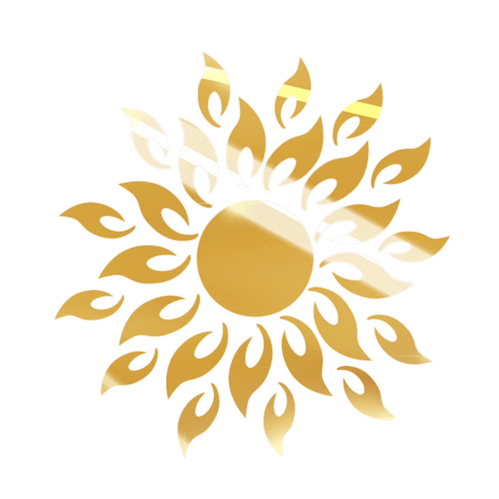 Click here for Gkeoshab Wall Stickers Sun Mirror Wall Sticker Liv... prices