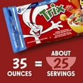 Trix Whole Grain Fruit-Flavored Corn Puffs Cereal, Fun Shapes and Tasty ...