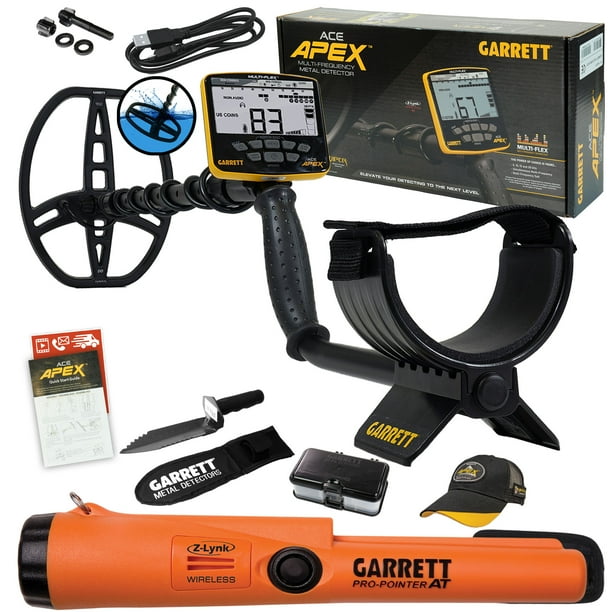 Garrett ACE APEX Metal Detector with 8.5 x 11 Multi-Flex Raider Coil Special - Walmart.com