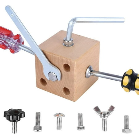 Montessori Screw Driver Board Set for Kids Fine Motor Skills Toys ...