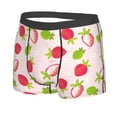 Naloa Hand Drawn Strawberry Print Mens Underwear - Boxers for Men ...