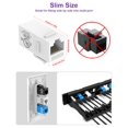 XINDUO-CAT 6A Keystone Coupler (UL Listed), 25-Pack RJ45 Keystone ...