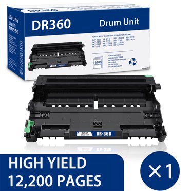 Free Shipping! Brother Genuine Drum Unit, DR350, Yields Up to 12,000 ...