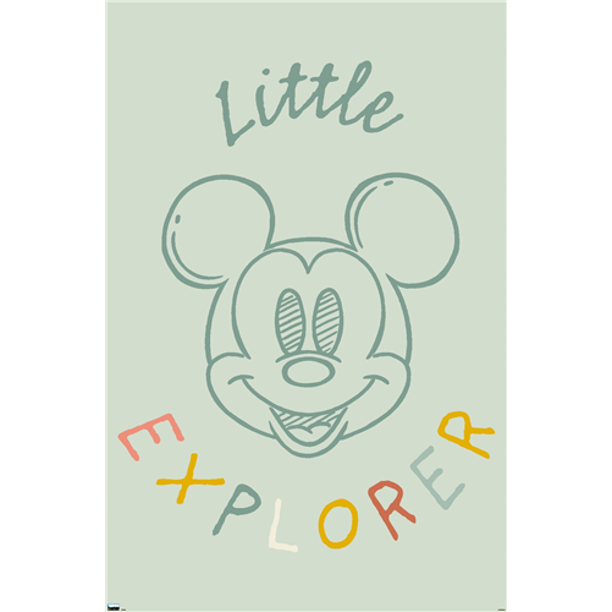 Disney Mickey Mouse - Little Explorer Wall Poster, 22.375" x 34 ...