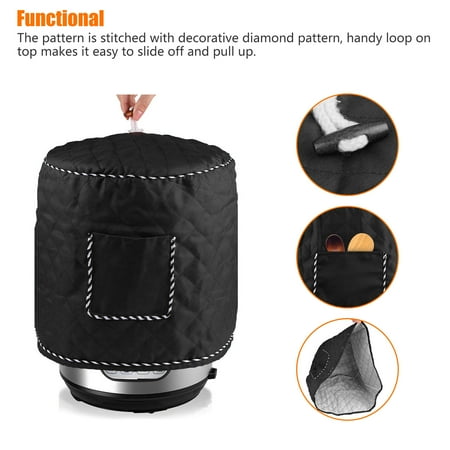 Anti-Static Dust Cover, Instant Pot Cover Air-Fryer Cover for 6/8 Quart ...