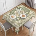 Classical Ethnic Traditional Flower Table Cloth 52x70in, Waterproof ...