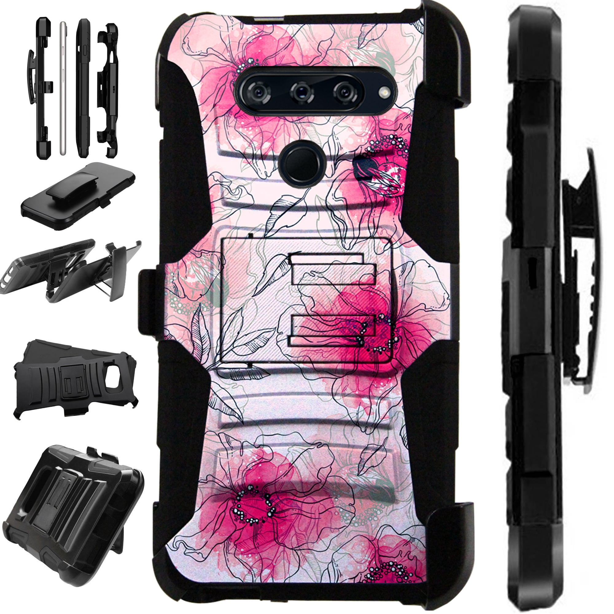 WORLD ACC LuxGuard Holster Case Compatible with LG K51 | LG Reflect ...