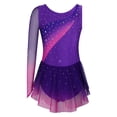 Aiihoo Kids Girls Rhythmic Gymnastics Ballet Jersey Lyrical Dance Dress ...