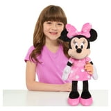Disney Jumbo Big Minnie Mouse 19-inch Plush Stuffed Animal, Kids Toy ...