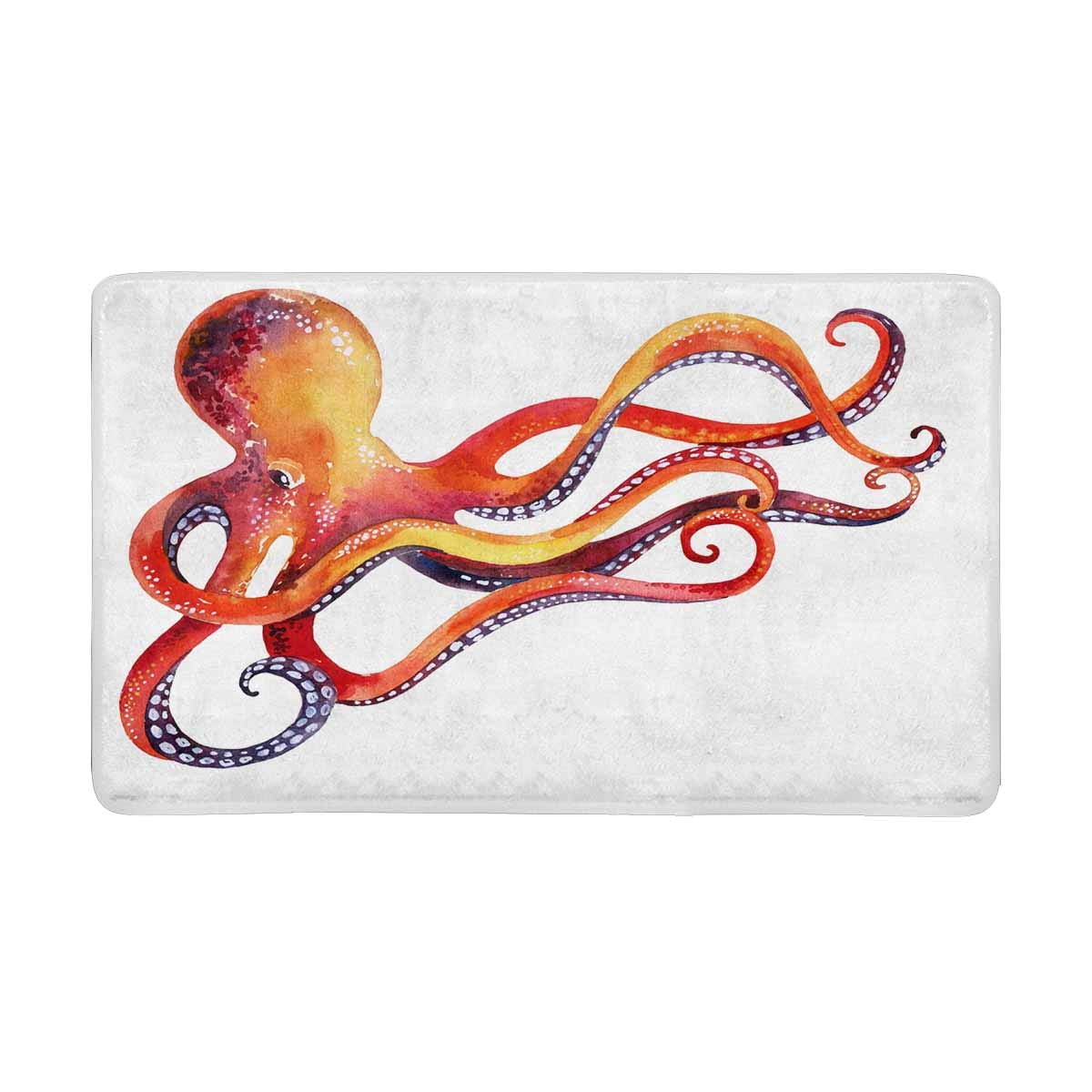 Click here for Popcreation Pop Watercolor Octopus Doormat Rug Flo... prices