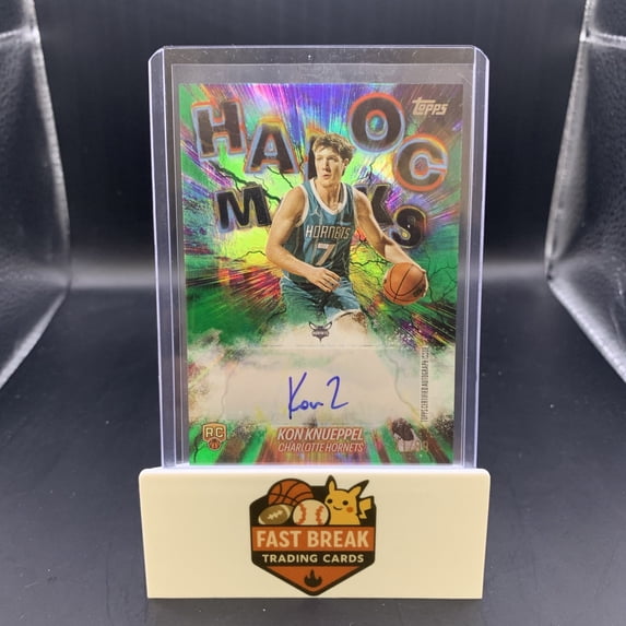 2025-26 Topps Kon Knueppel #HM-KK Green Rainbow Parallel/Variety Rookie ...