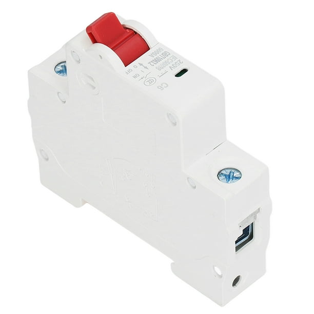 Circuit Breaker Switch, 6000A Breaking Capacity Home MCB Arc Extinguish ...