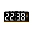 LED Large Digital Clock Ambient Light Date Temperature Display Alarm ...