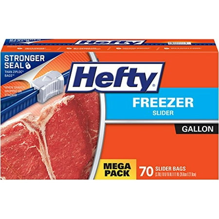 Hefty Slider Freezer Bags, Gallon, 70 Count | Walmart Canada