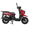 X‑Pro Tank 200 EFI 200 Gas Moped with EFI, Automatic Transmission, 12 ...