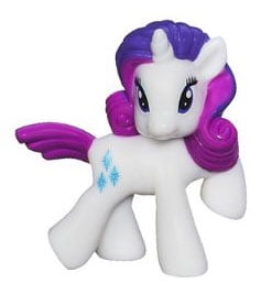 My Little Pony 2 Inch Rarity with Cut Tail PVC Figure - Walmart.com