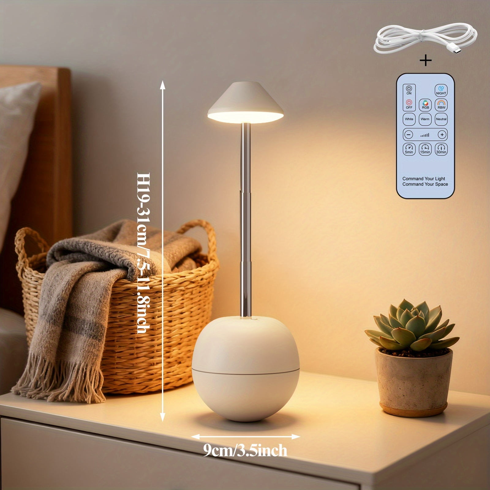 Click here for Unbranded Portable Led Reading Light Usb Rechargea... prices