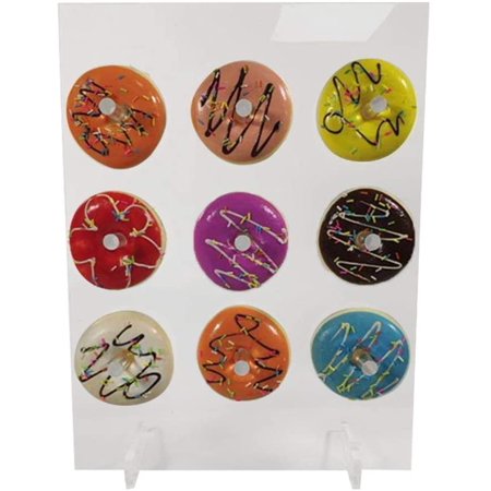 Acrylic Donut Stand, Clear Donut Wall Stand, Handmade Donut Display ...