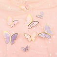 Yesbay 1 Set Cake Toppers Handmade Exquisite Paper Butterfly Cake ...