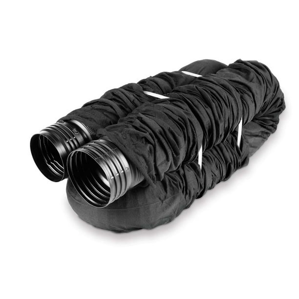 Flex Drain 51510 25' Perforated FLEX-Drain® With Sock - Walmart.com ...