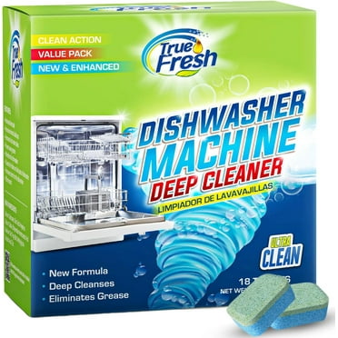 Dishwasher Cleaner And Deodorizer Tablets - 24 Pack High Performance ...