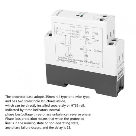 3 Phase Circuit Protection, Reverse Phase Protection Portable Wear ...