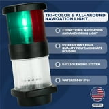 Five Oceans Tri-Color All-Around Anchor Boat Navigation Light, High ...
